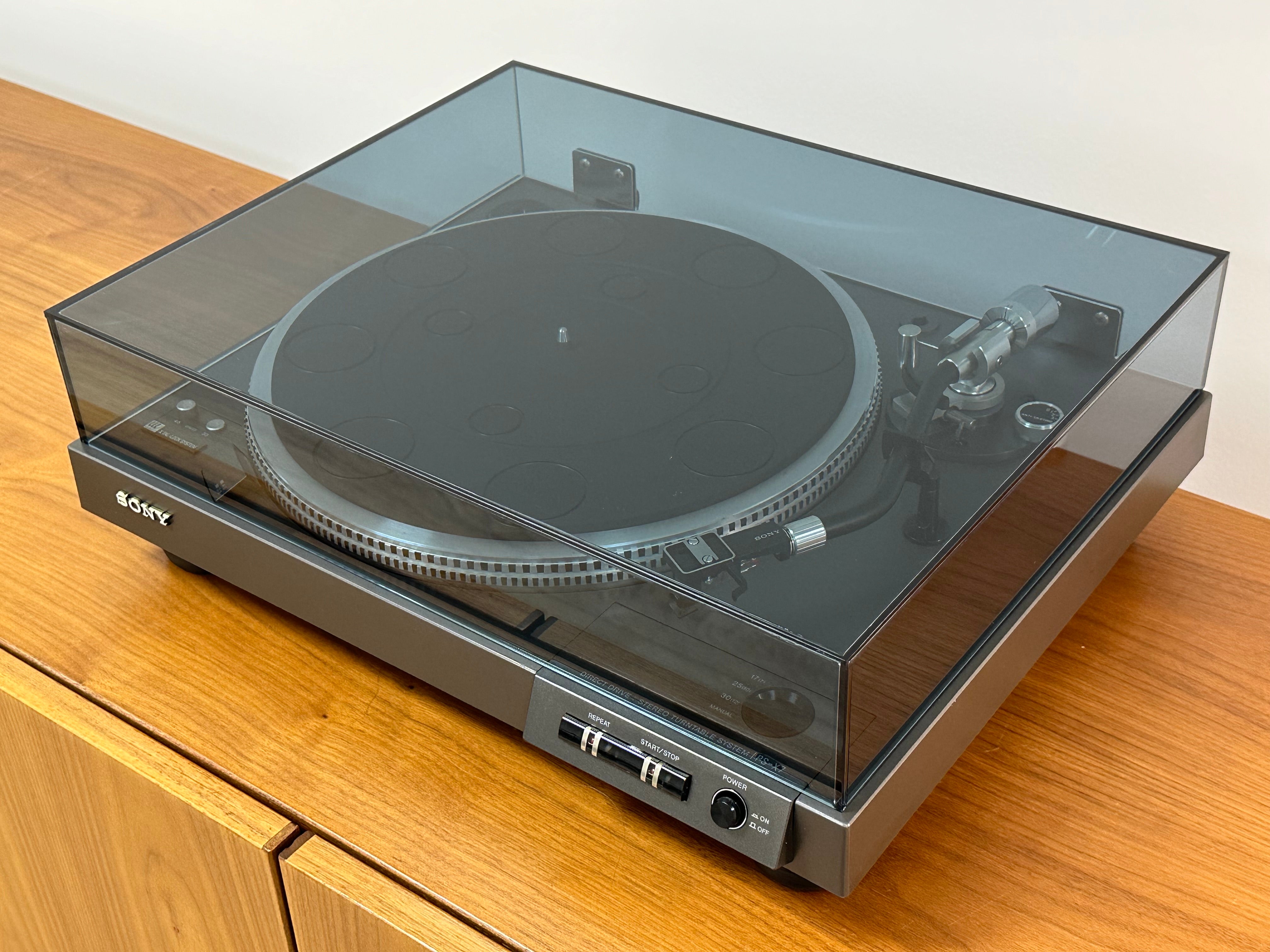 Sony PS-X7, PSX7 Smoked Dust Cover - IntoVinyl.com