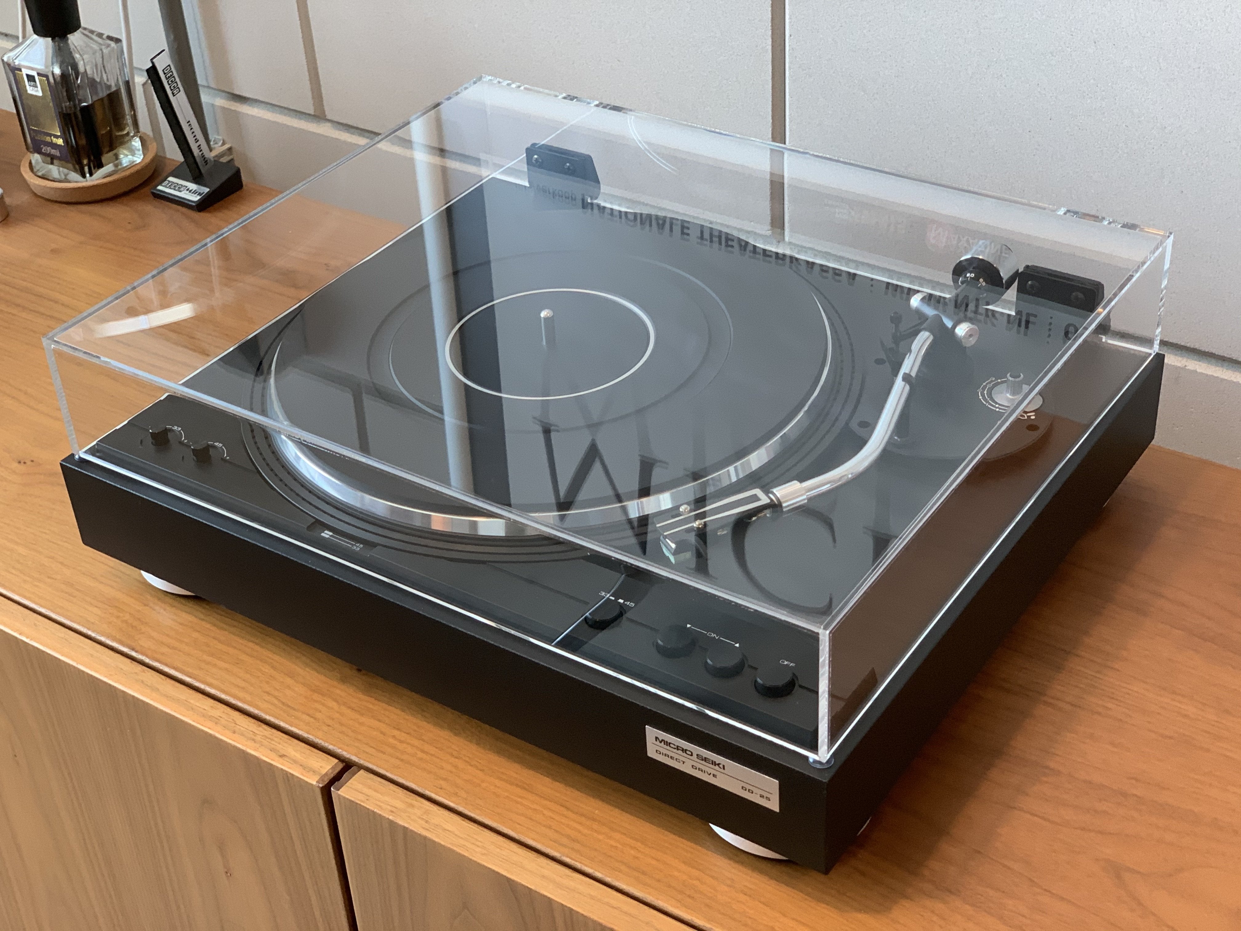 Micro Seiki DD-25, DD25 Compatible Dust Cover - IntoVinyl.com